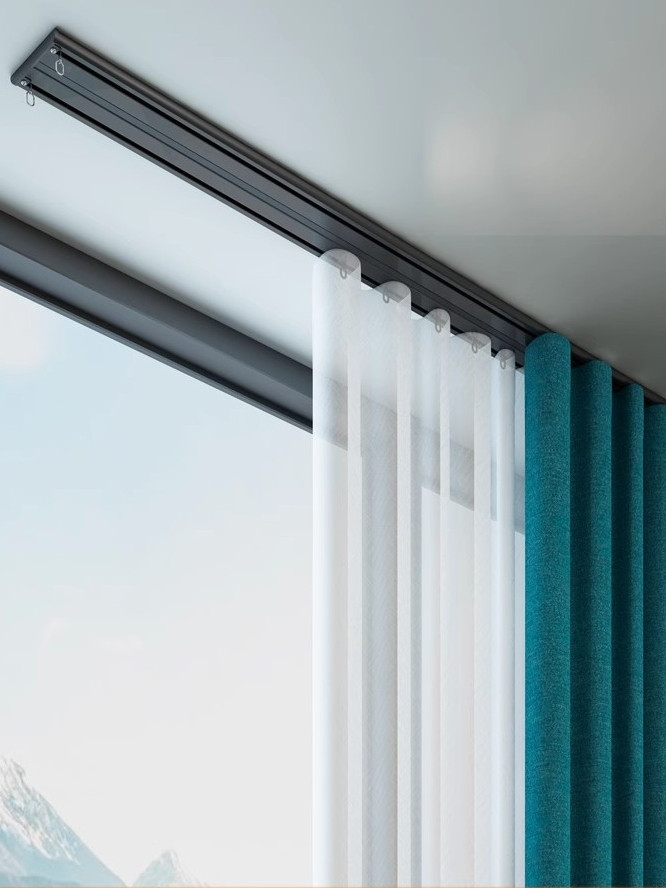 CHR121 Ceiling Mounted Ultra Thin Invisible Ivory Black Aluminum Alloy ...