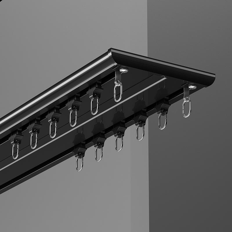 CHR121 Ceiling Mounted Ultra Thin Invisible Ivory Black Aluminum Alloy ...