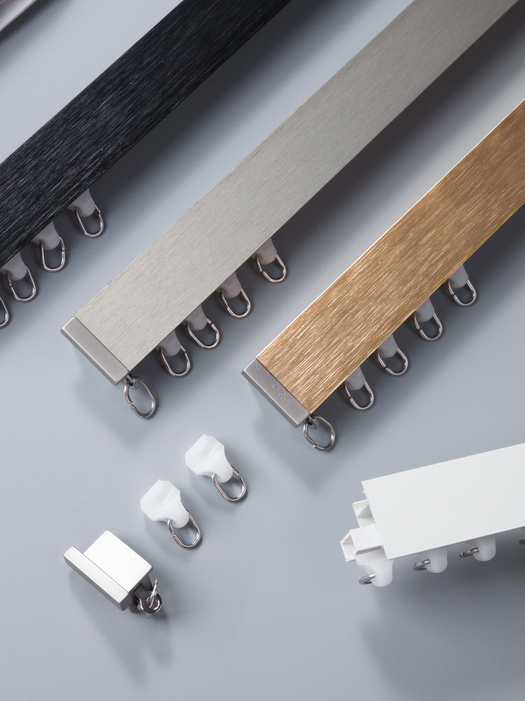 CHR1420 Ceiling/Wall Mounted Hidden Single Curtain Tracks For Living ...