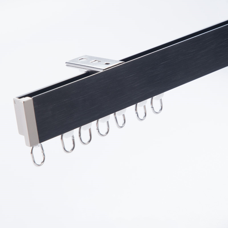 CHR1420 Ceiling/Wall Mounted Hidden Single Curtain Tracks For Living ...