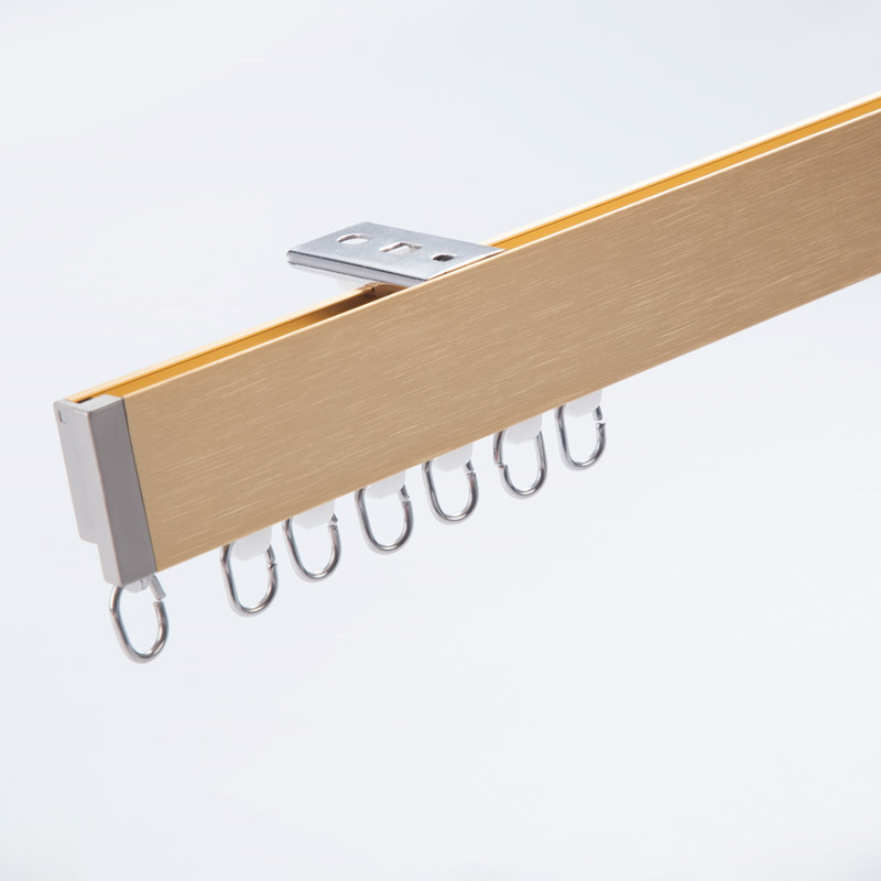 CHR1420 Ceiling/Wall Mounted Hidden Single Curtain Tracks For Living ...