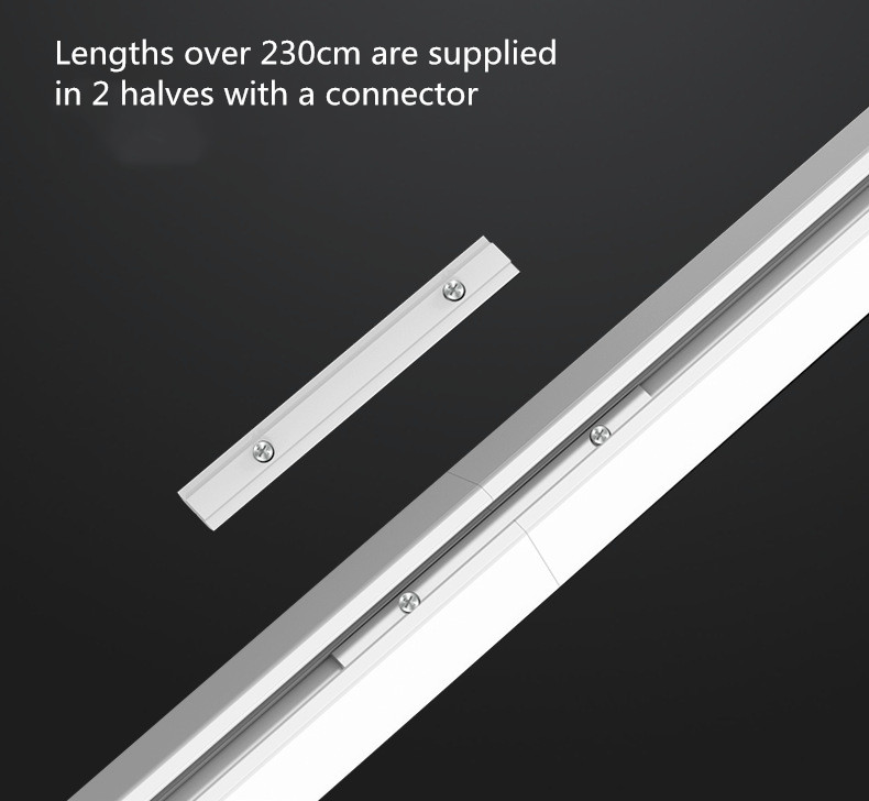 Custom Double S Fold Curtain Tracks Ceiling Mount White Black Warrego ...