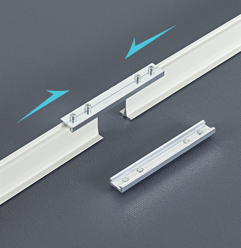 Custom Ceiling/Wall Drapery Track With Valance Rail For Bay Windows ...