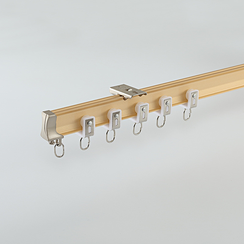 Custom Ceiling/Wall Drapery Track With Valance Rail For Bay Windows ...