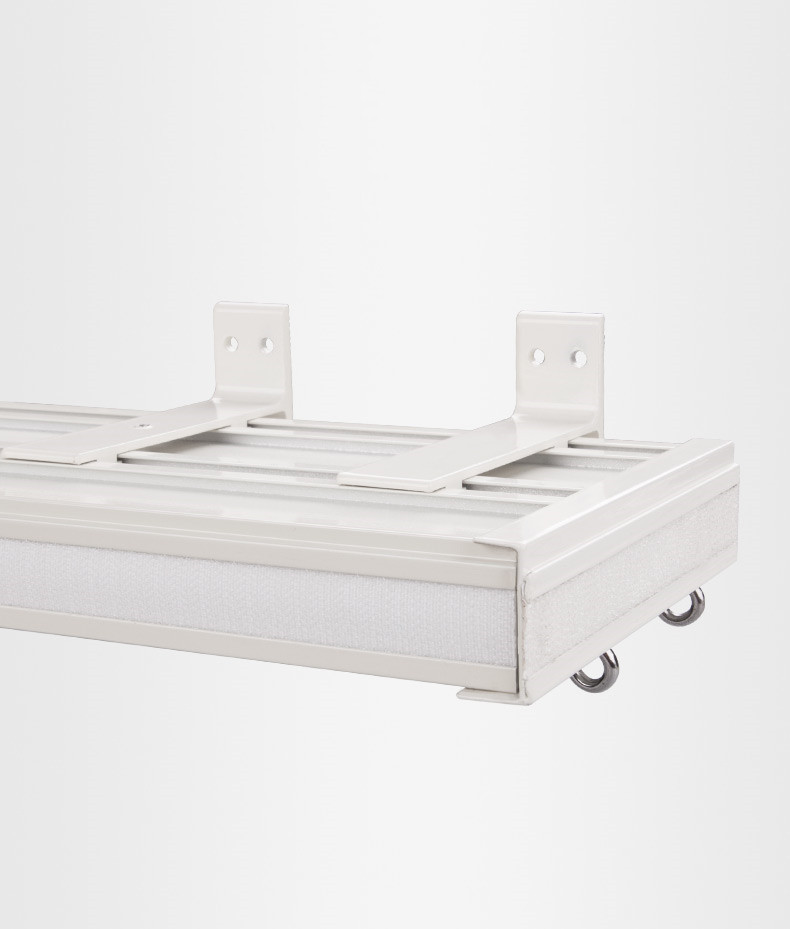 CHR17 NEW Arrival Ivory Wall/Ceiling Mounted Valance Curtain Track Sets ...