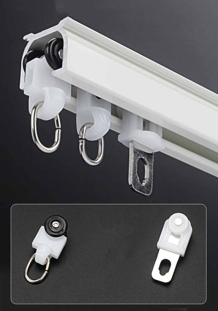 Curtain track rollers - Custom Curtains Drapes Draperies Sheers Rods ...