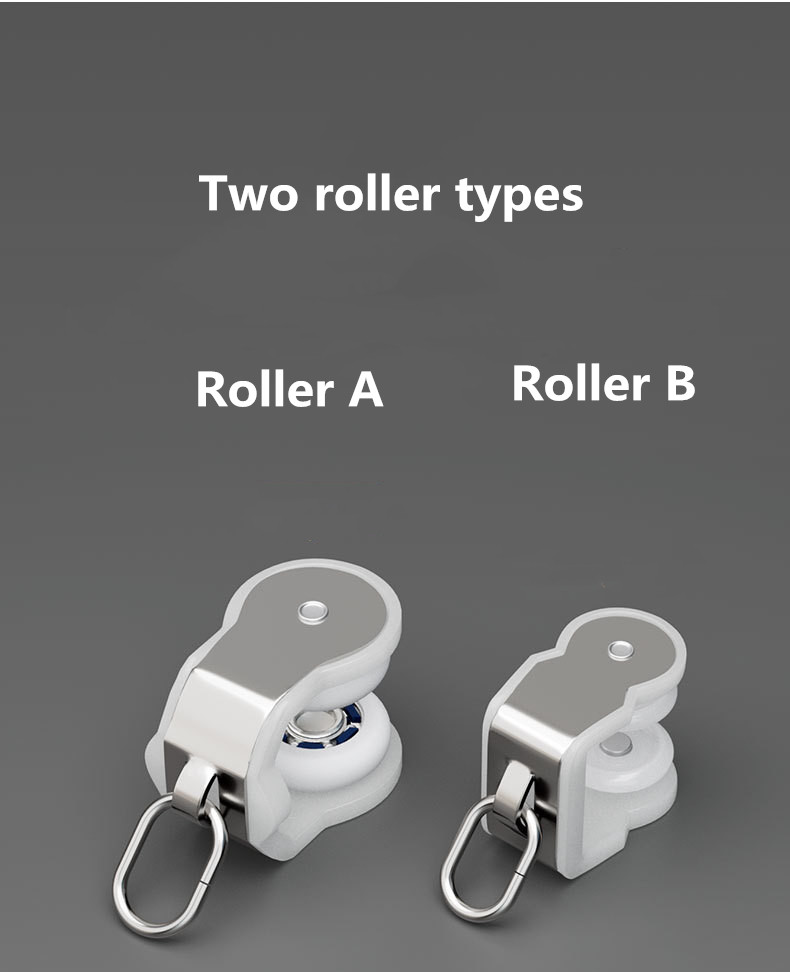 CHR45 Bendable Ivory and Champagne Curtain Tracks Ceiling/Wall Mount ...