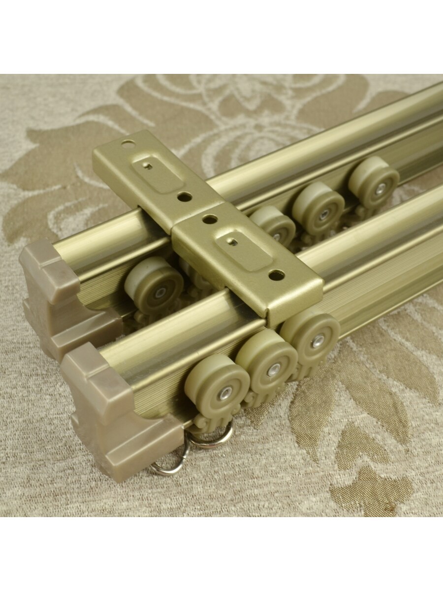 CHR6322 Camp Bendable Double Curtain Track Set Siut For Corner Window ...