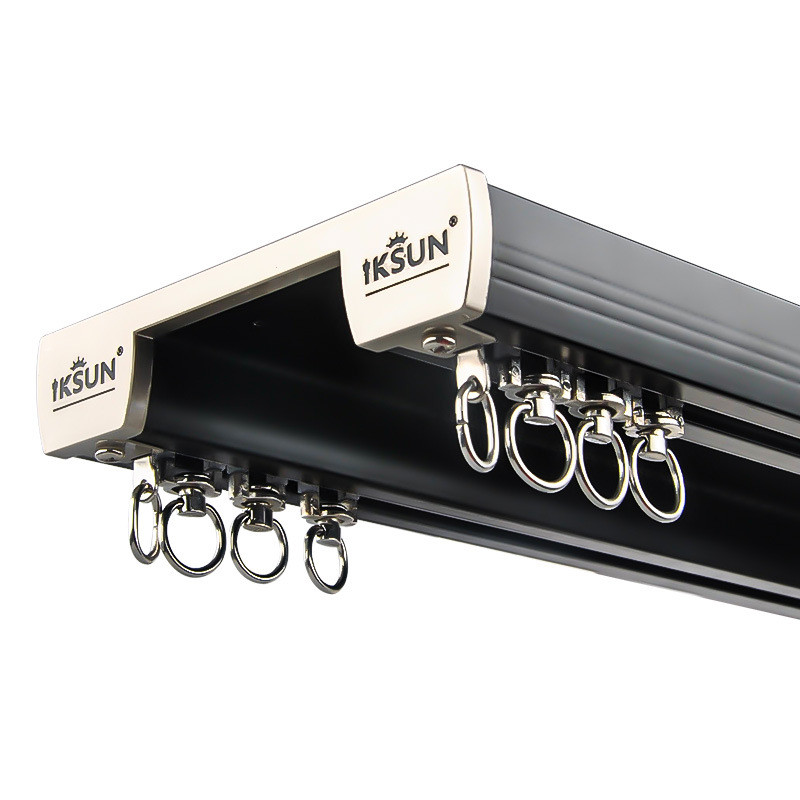 CHR66 Ceiling Mounted Double Curtain Rails For Heavy Curtains ...