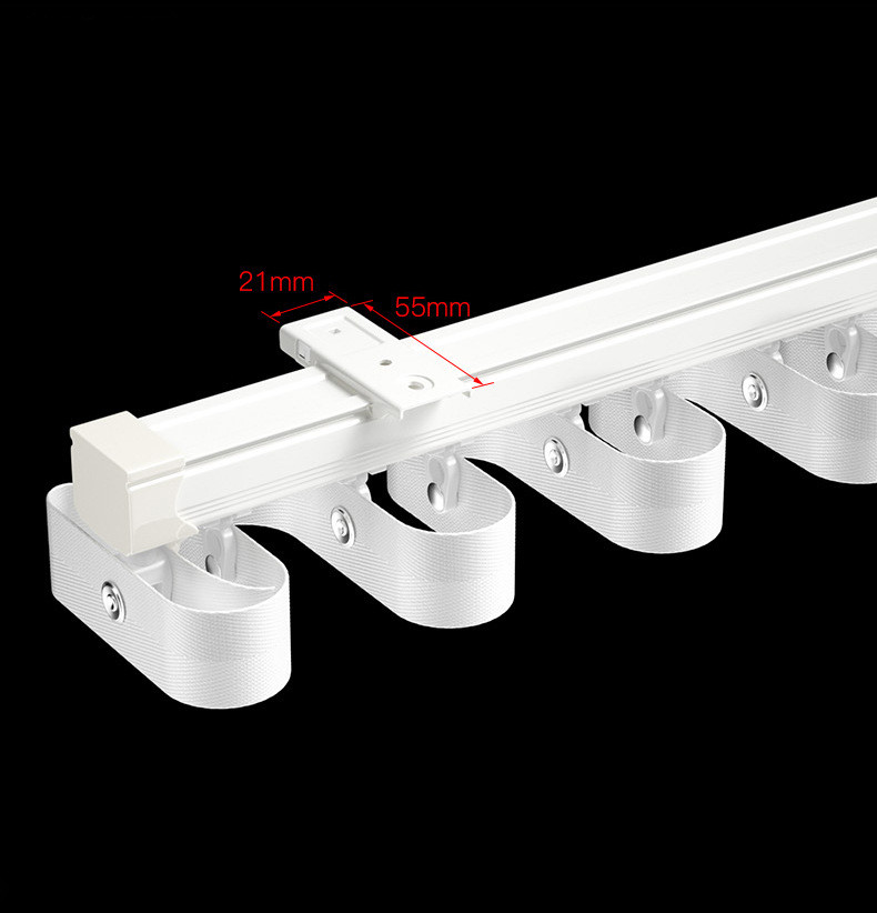 Ceiling Wall Mounted Double S-Fold Curtain Tracks Warrego | Curtains 4 ...