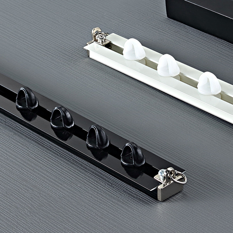 CHR90 Embedded Mute Ceiling Curtain Rail System For Room Divider ...