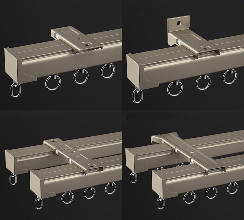 CHR98 Best Ceiling/Wall Mounted Curtain Rails For Heavy Curtains ...