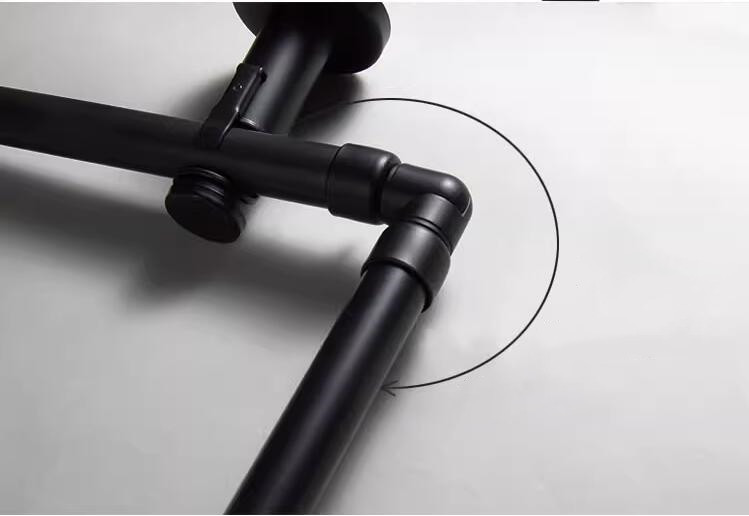 Elbow Curtain Rod Connector For 28mm Diameter White Black - Curtains 4 ...