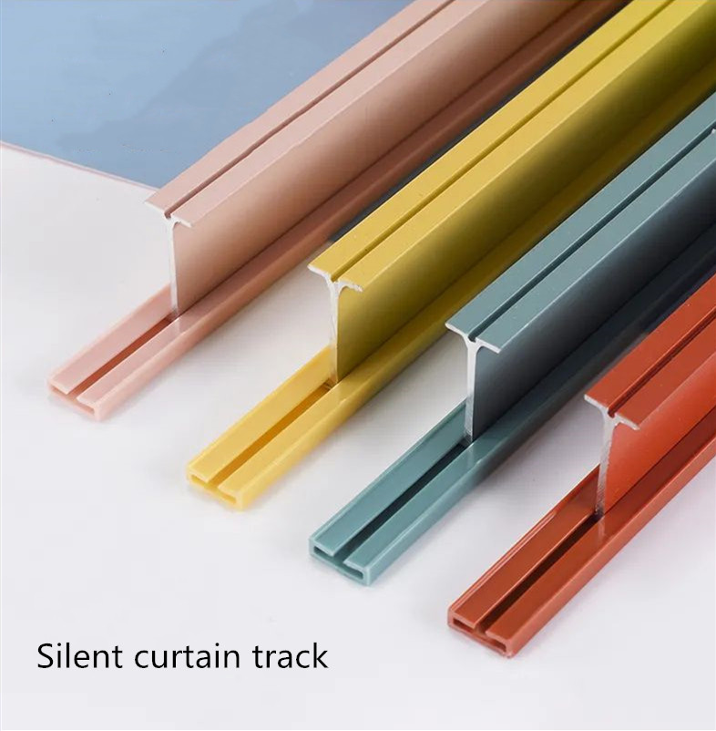 Double Ceiling Mount Curved Drapery Track For Bay Windows | Curtains 4 ...