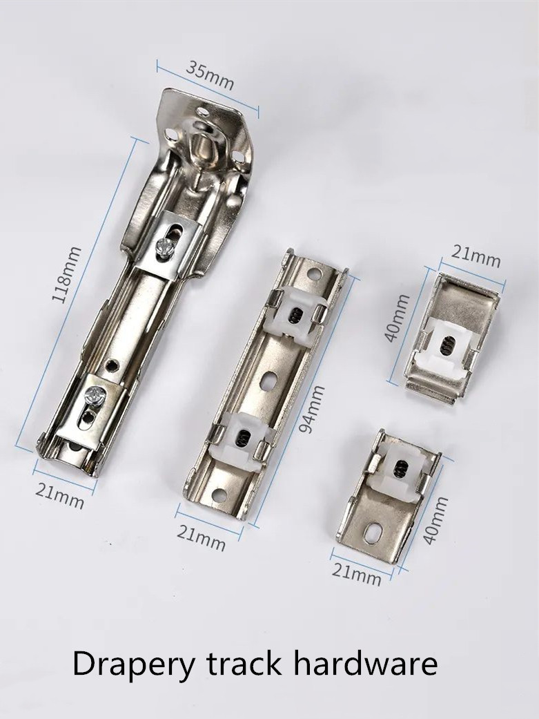 Double Ceiling Mount Curved Drapery Track For Bay Windows | Curtains 4 ...