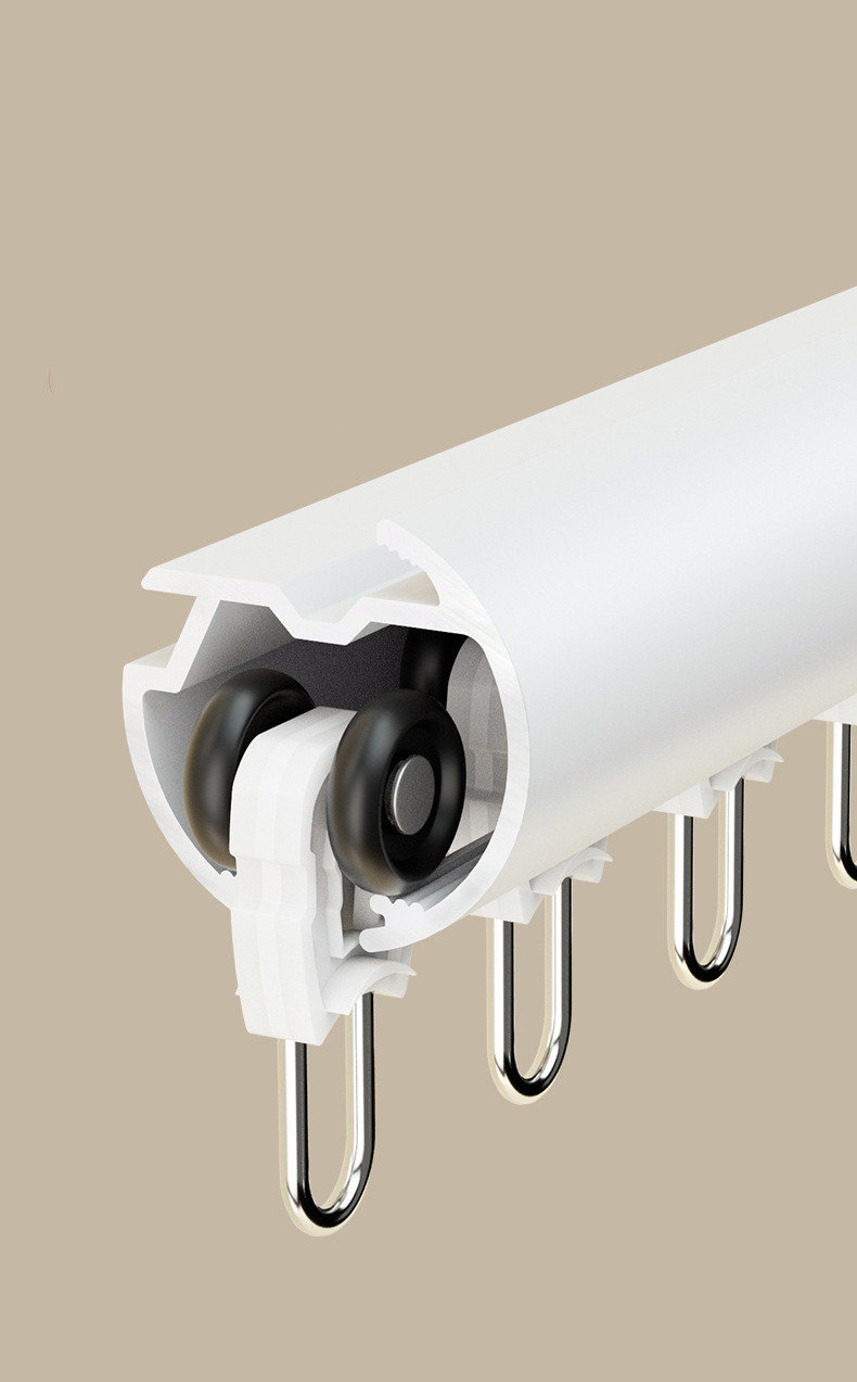 CHT01 Sonder Ball Curtain Rods With Track Gliders Customize ...