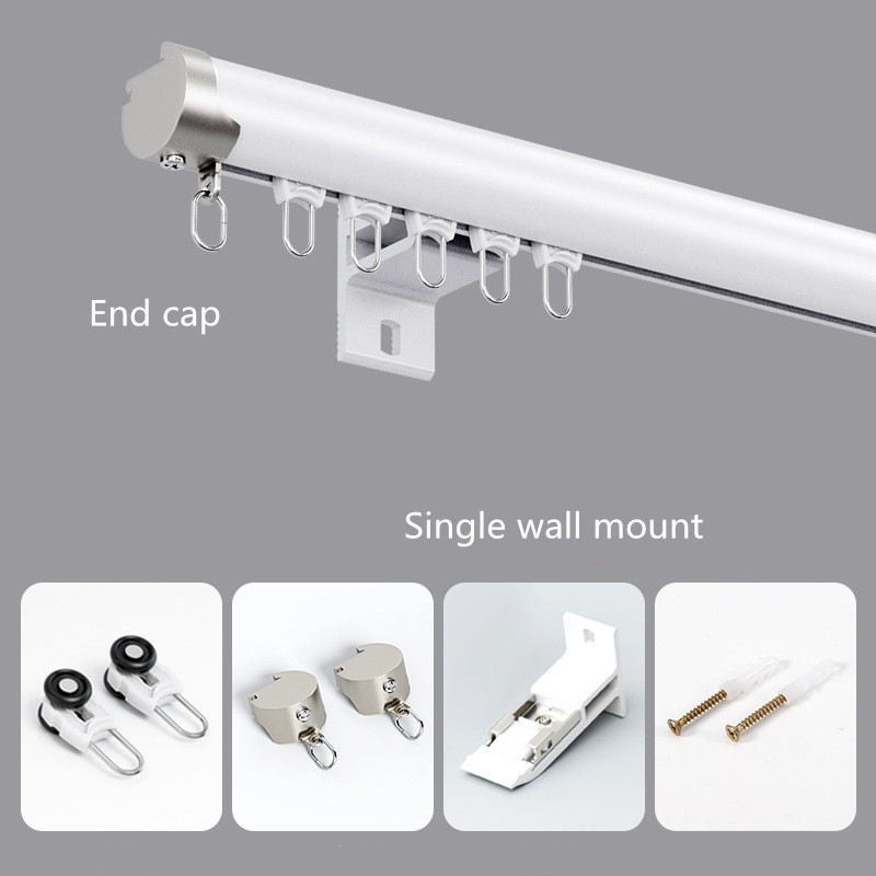 CHT01 Sonder Ball Curtain Rods With Track Gliders Customize ...