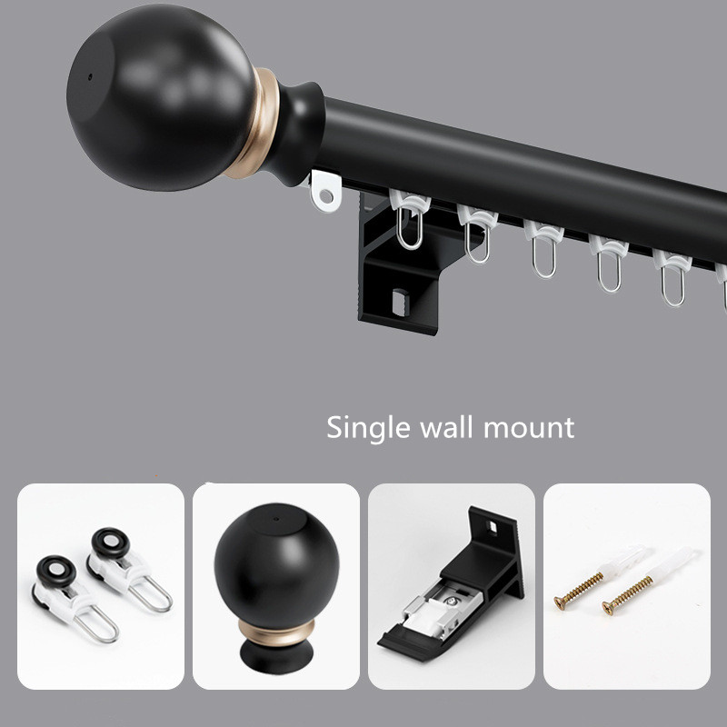 CHT01 Sonder Ball Curtain Rods With Track Gliders Customize ...