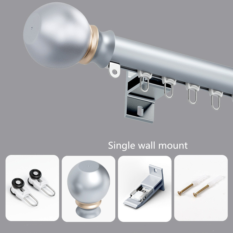CHT01 Sonder Ball Curtain Rods With Track Gliders Customize ...