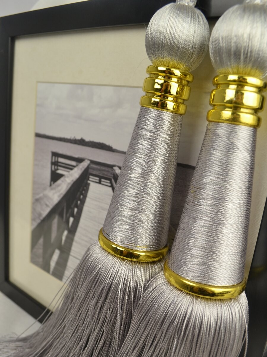 5 Colors QYM27 Curtain Tassel Tiebacks - Custom Curtains Drapes ...