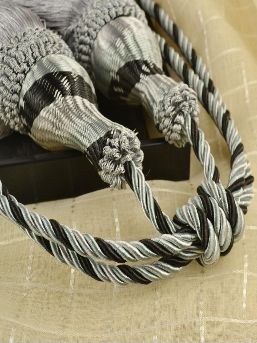 8 Colors QYM28 Curtain Tassel Tiebacks - Custom Curtains Drapes ...