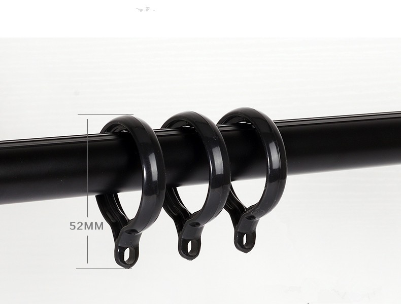 QYR6122 28mm Acropolis Aluminum Alloy Double Curtain Rod Set - Custom ...