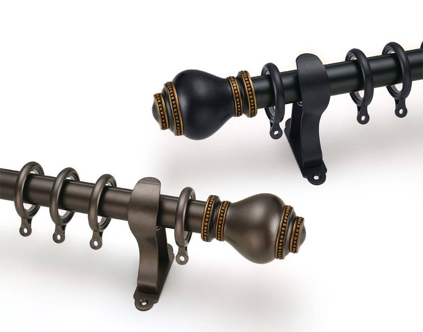 QYR12 32mm Meharry Crystal Ball Finial Aluminum Alloy Single Double ...