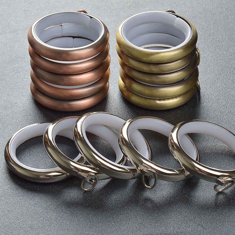 QYR1922 Green Bronze Steel 28mm Rod Sets - Custom Curtains Drapes ...