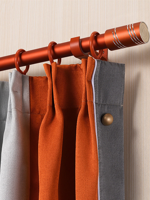 QYR20 28mm Luxury White Black Blue Column Finial Aluminum Alloy Single ...