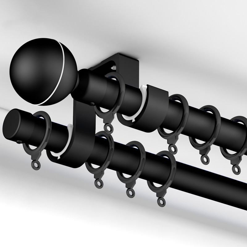 QYR25 28mm diameter White Black Ceiling Mount Thick Single/Double ...