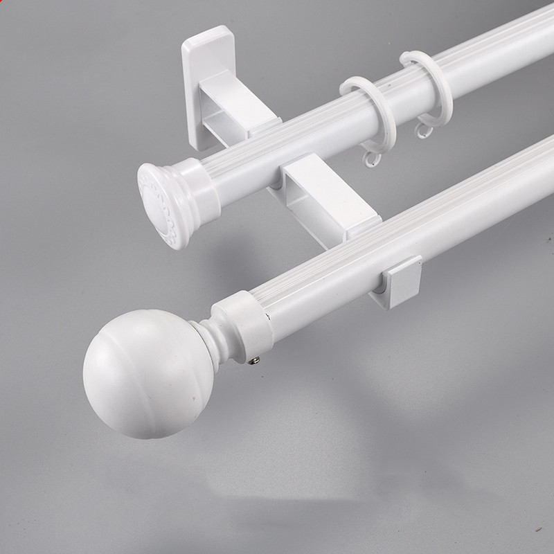 QYR92 28mm New Style Crystal Ball Finial Aluminum Alloy Single Double ...