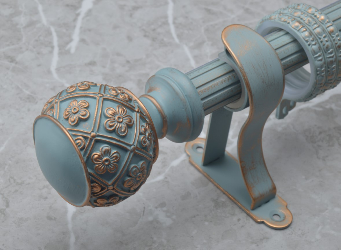 QYRY08 28mm diameter Aluminum Alloy Thick Curtain Rod Set - Custom ...