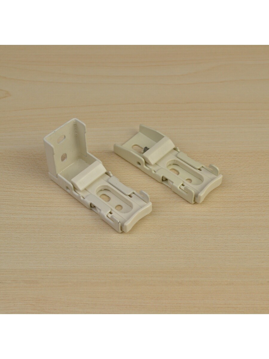 Stirling A20 Ivory Aluminum Alloy Cord Drawn Single Curtain Track Sets ...