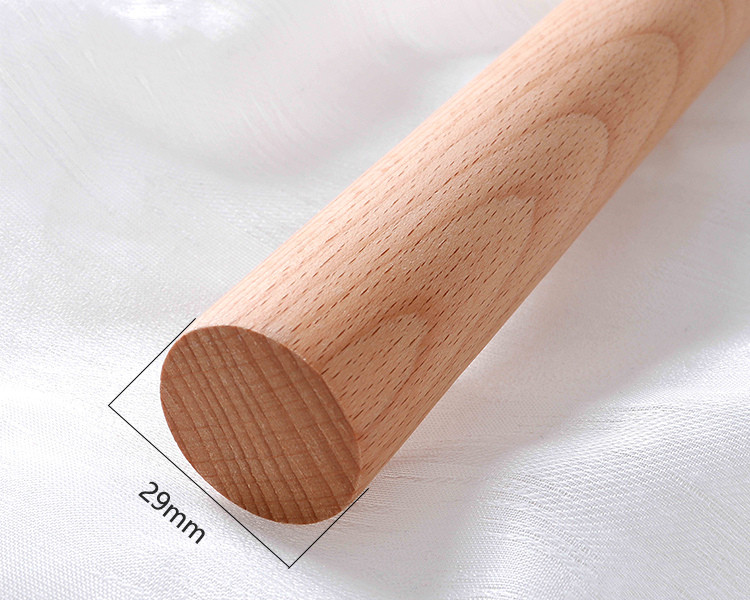 QYT01 29mm Ash Wood Single Double Curtain Rod Sets - Curtains4Australia ...