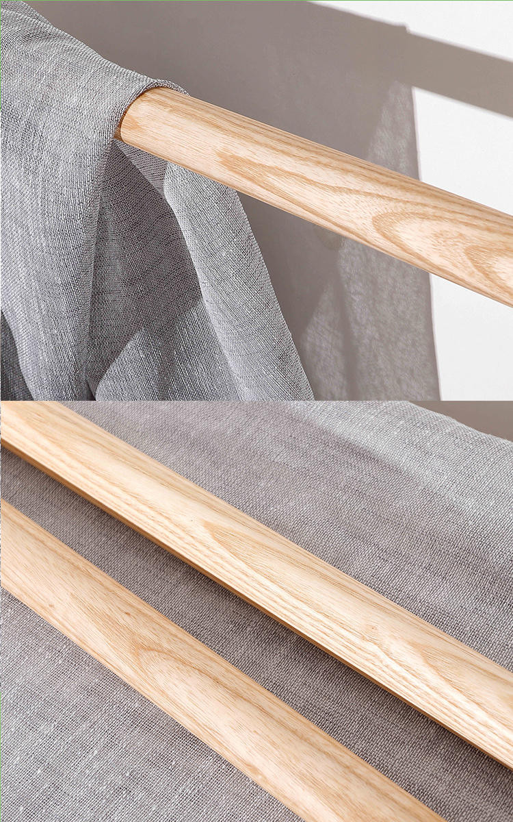 QYT03 29mm Ash Wood Single Double Curtain Rod Sets - Curtains4Australia ...