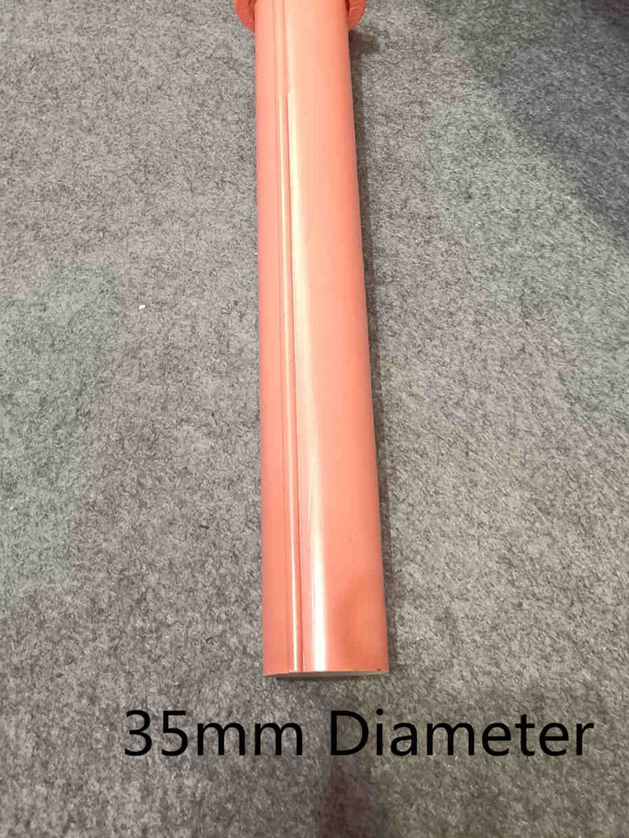 QYT84 35mm Timber Curtain Rods With Brackets And Finials ...